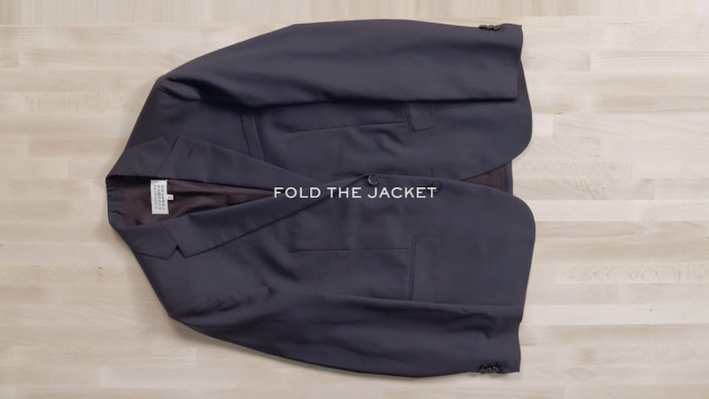 HOW TO FOLD A SUIT IN A CARRY ON THE RIGHT WAY | Luggage
